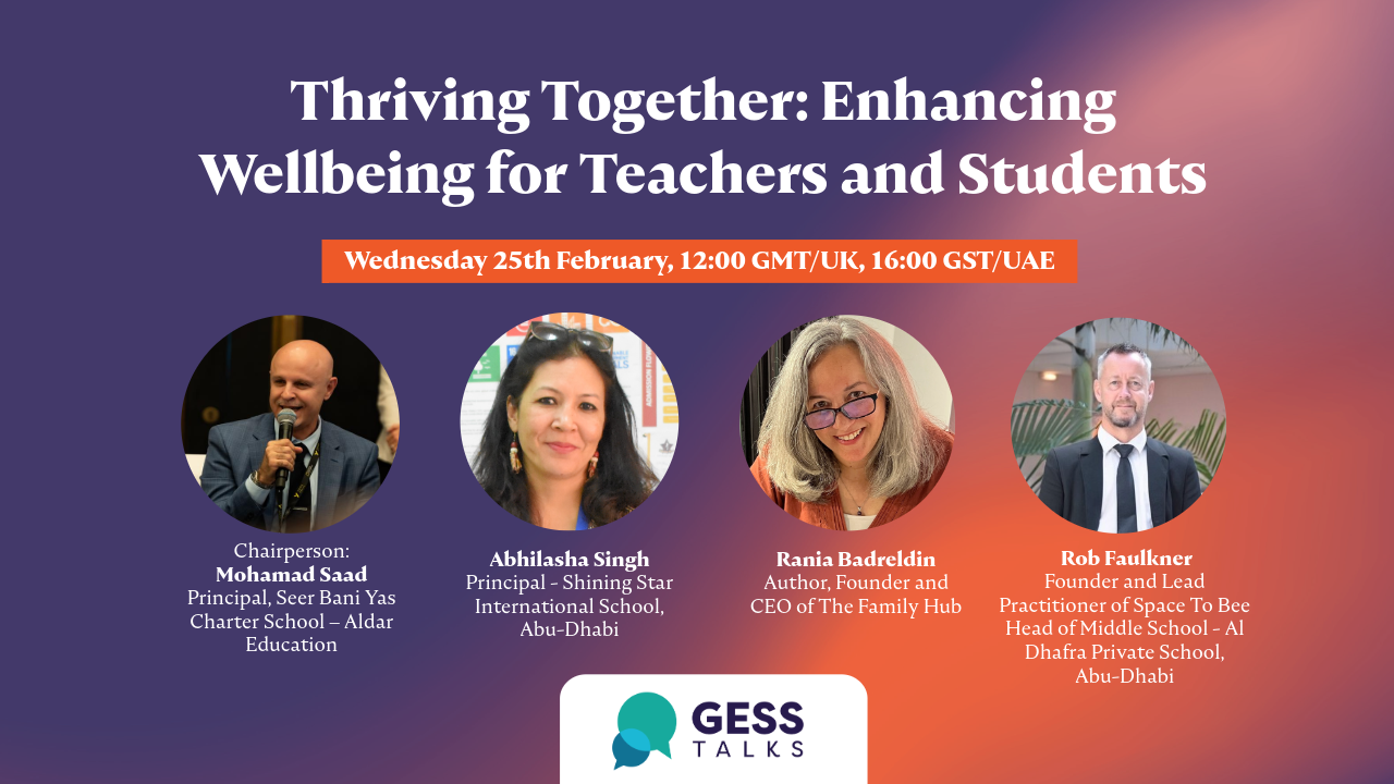Thriving Together: Enhancing Wellbeing for Teachers and Students | GESS ...
